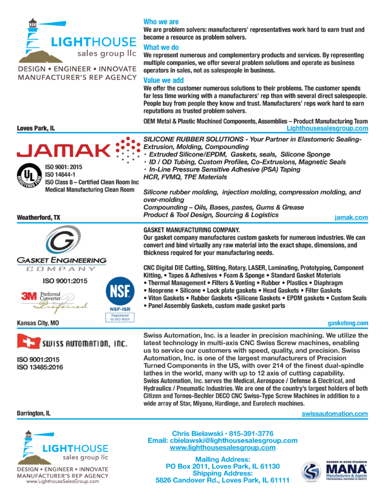 Lighthouse Sales Group | Delivering Custom Engineered Solutions